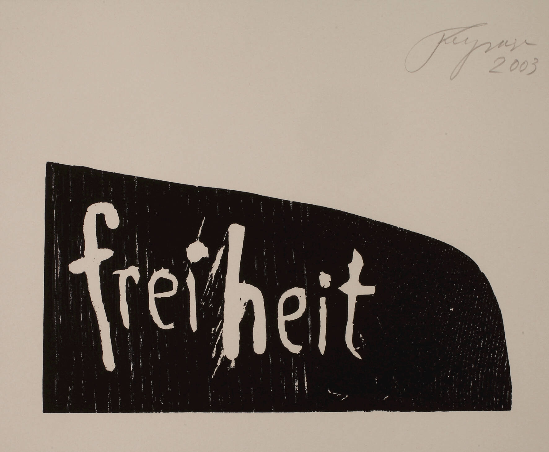 Felix Droese | Freiheit (2003) | MutualArt