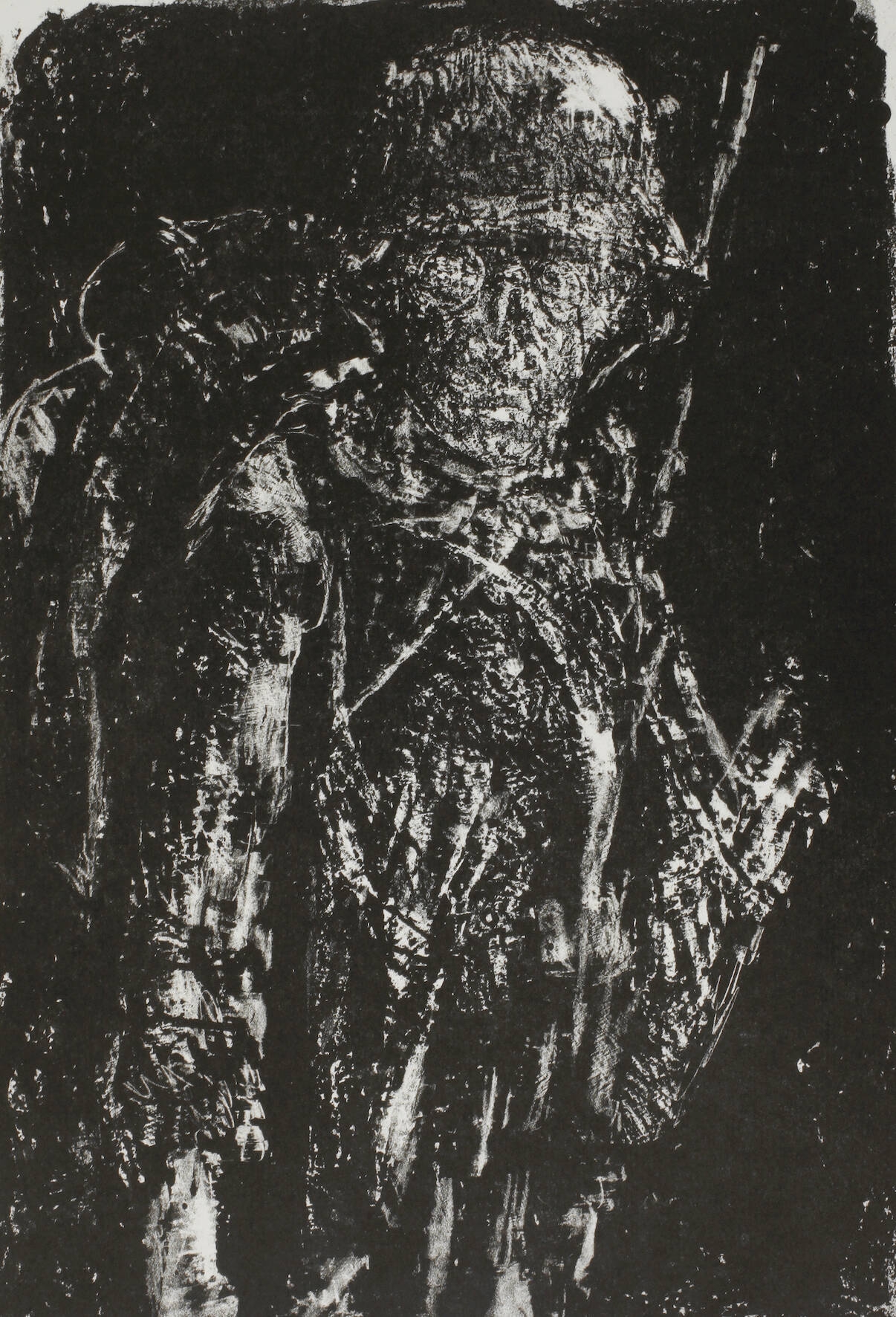 Bernhard Heisig | Stehender Soldat (1979) | MutualArt