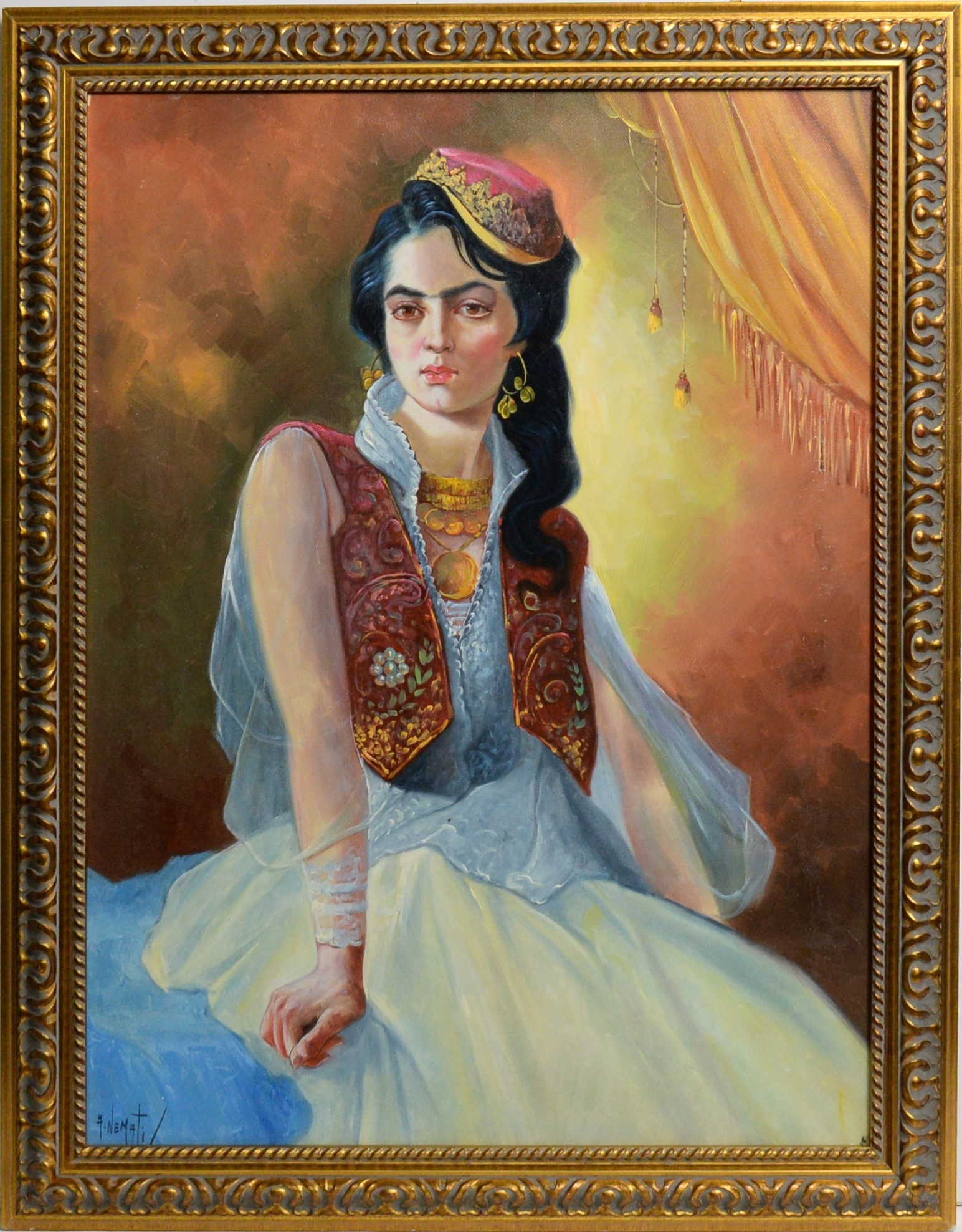 Ali Nemati | Portrait of Khurshidbanu Natavan | MutualArt