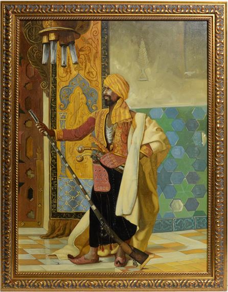 Ali Nemati | Portrait of Roustam Raza | MutualArt