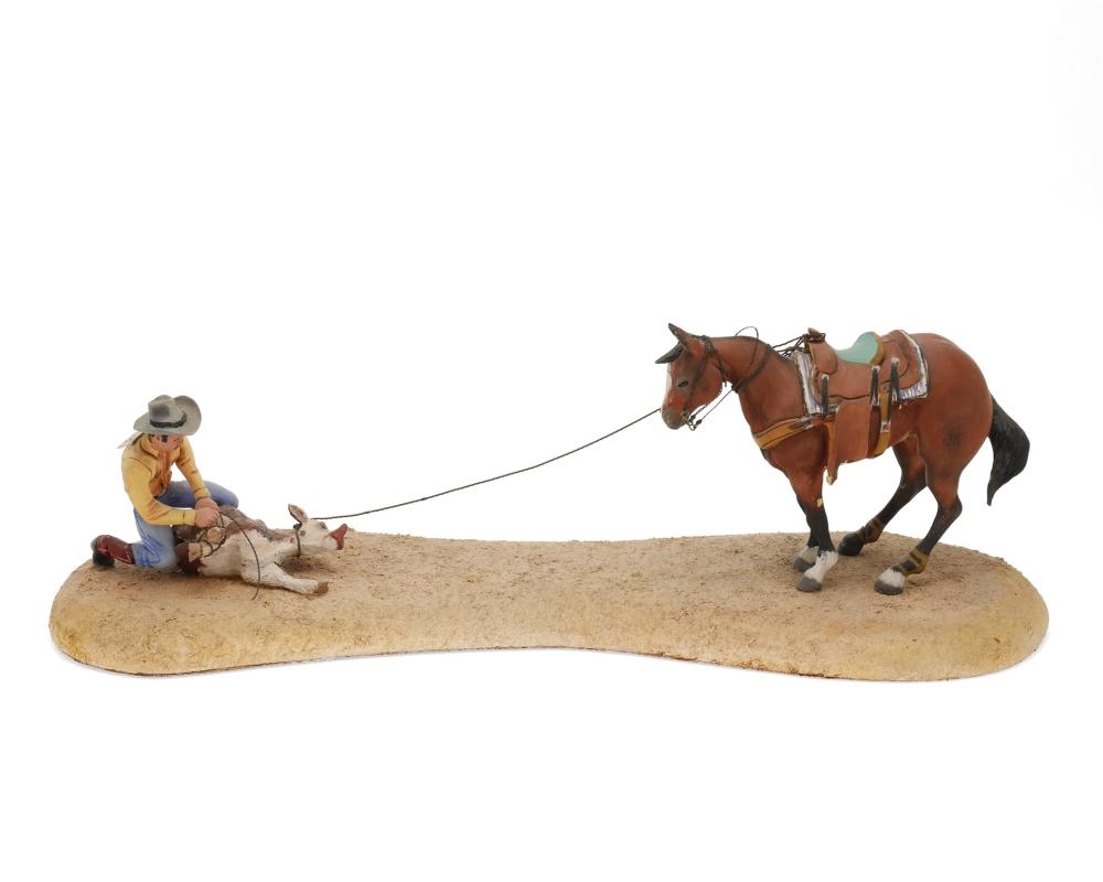 John Henry Kittelson | Calf Roper, (1968) | MutualArt