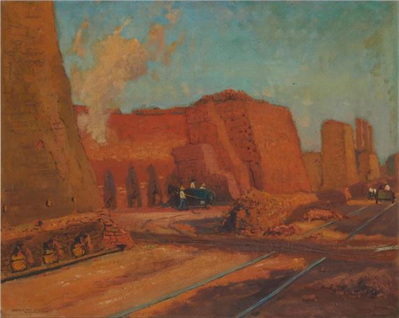 Arthur Hill Gilbert | Simons Brick Yard #3 | MutualArt