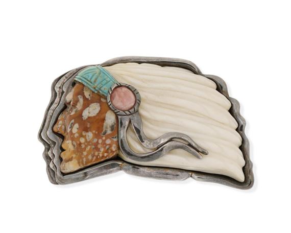 John Winston | A John Winston portrait buckle | MutualArt