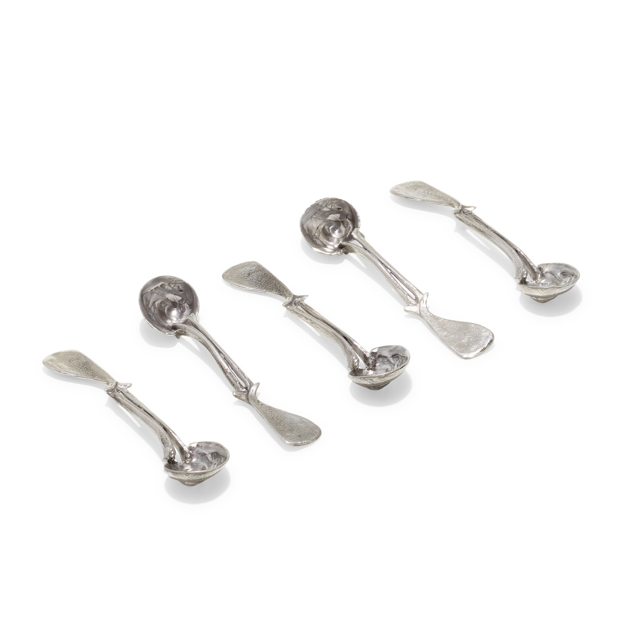 Claude Lalanne | Escargot spoons, set of five (1991) | MutualArt
