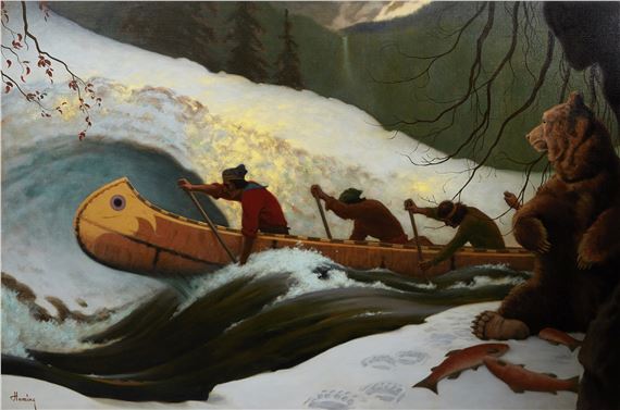 Arthur Heming | A Rocky Mountain Packet | MutualArt