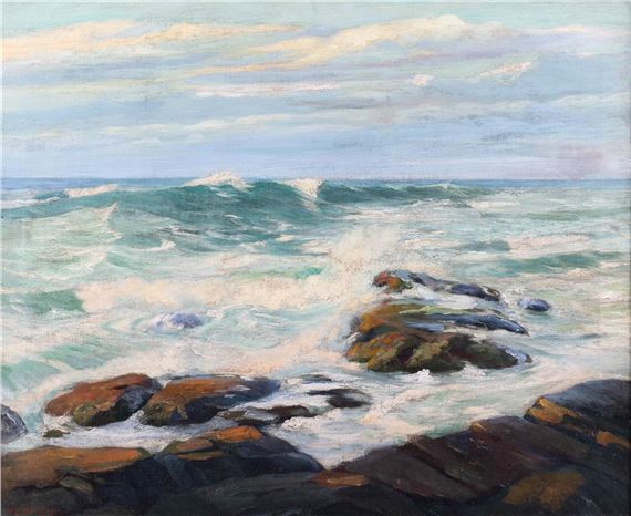 Walter G. Cleveland | SEASCAPE (1912) | MutualArt