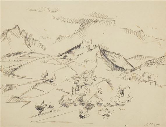 André Lhote | Les Baux de Provence | MutualArt