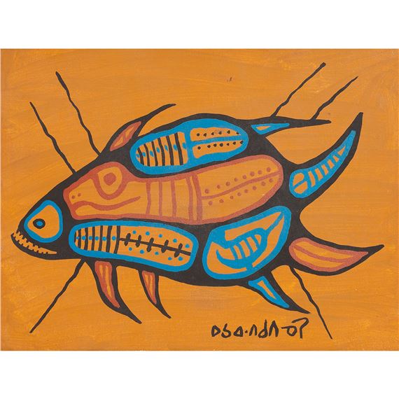 Norval Morrisseau | FISH | MutualArt