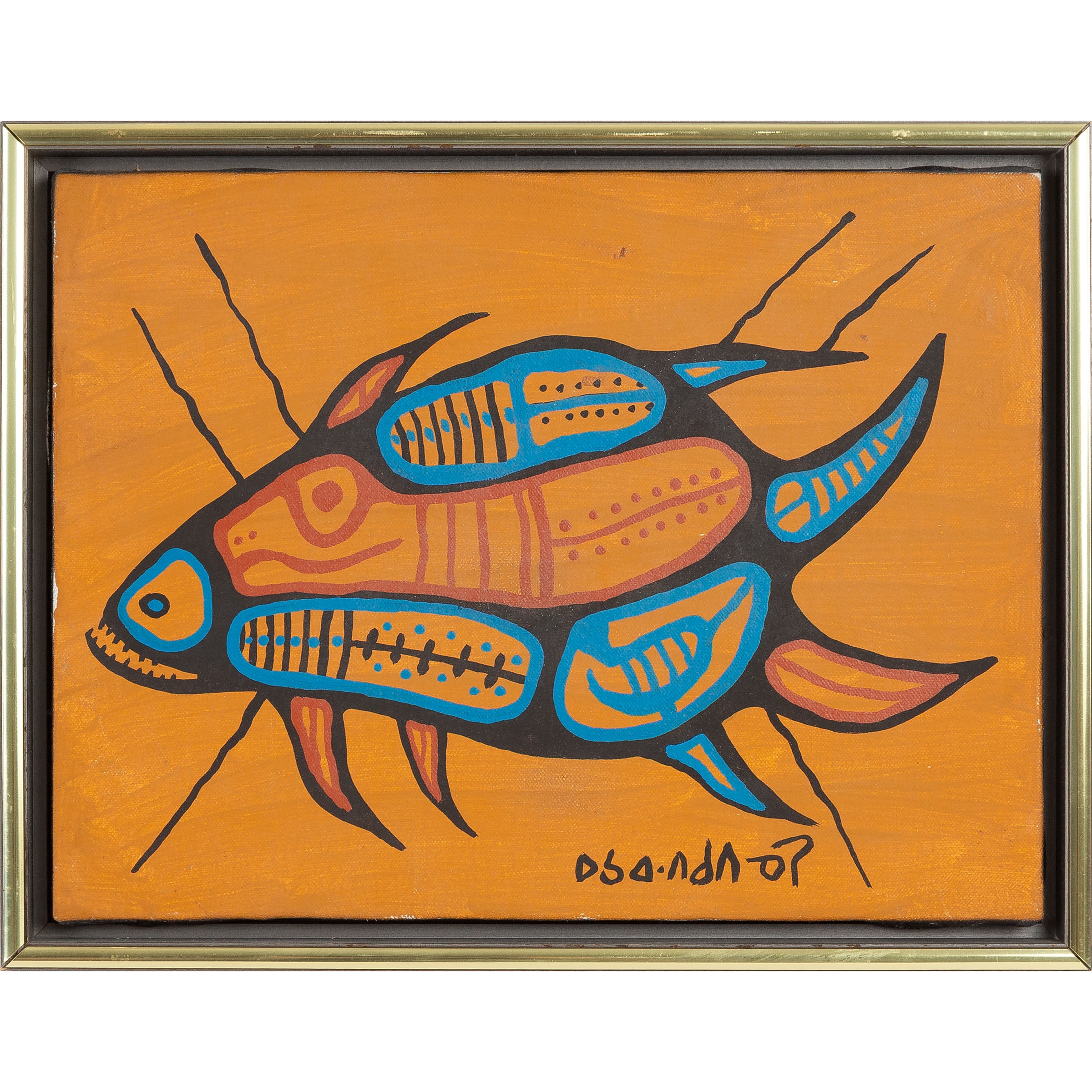 Norval Morrisseau | FISH | MutualArt