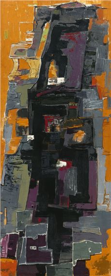 Max Kaus | Felsen auf Ischia (1957) | MutualArt