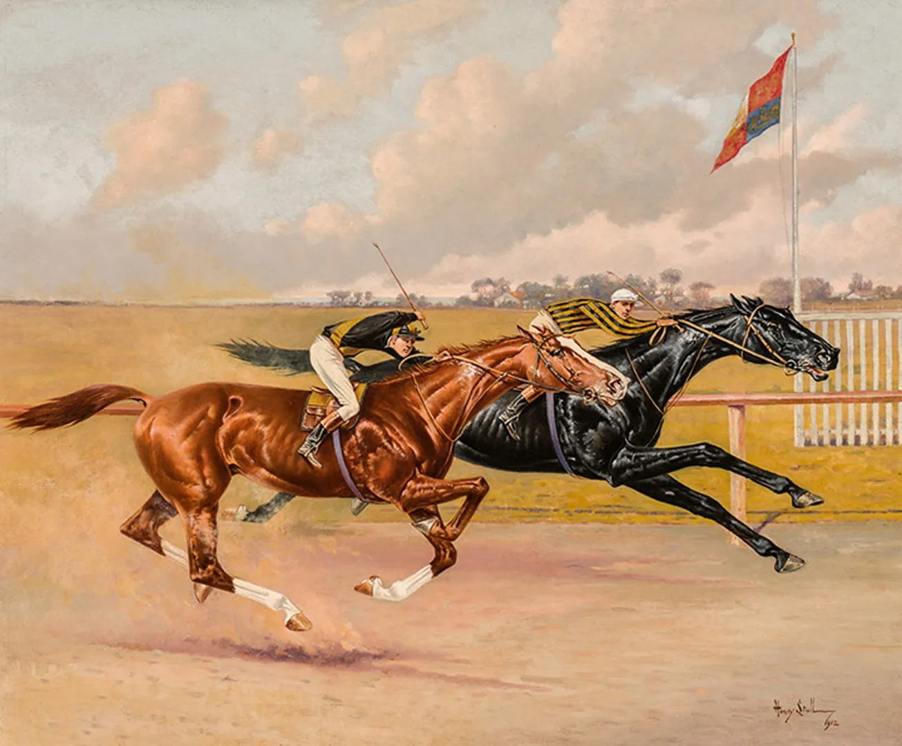 Henry Stull | The Inaugural Running of the Connaught Cup, 1912, Old ...