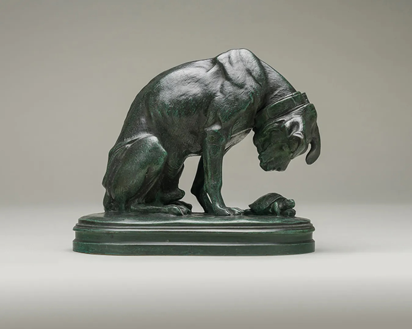 Alfred Jacquemart | Hound & Turtle | MutualArt