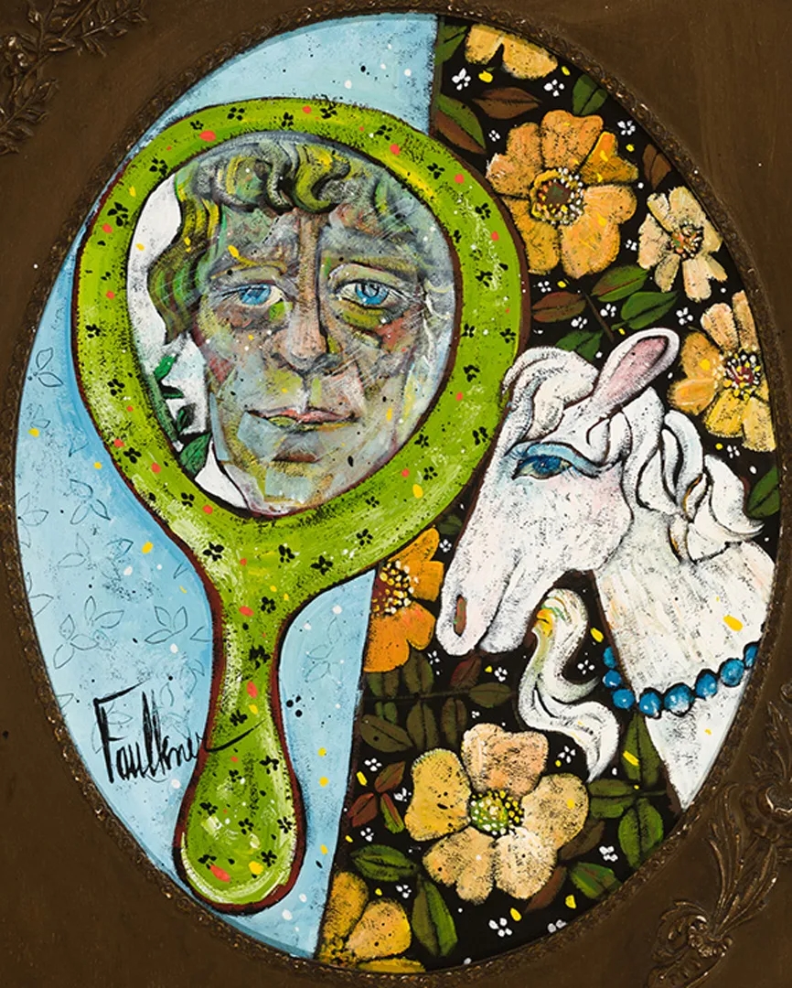 Henry Lawrence Faulkner | Self-portrait with Alice | MutualArt