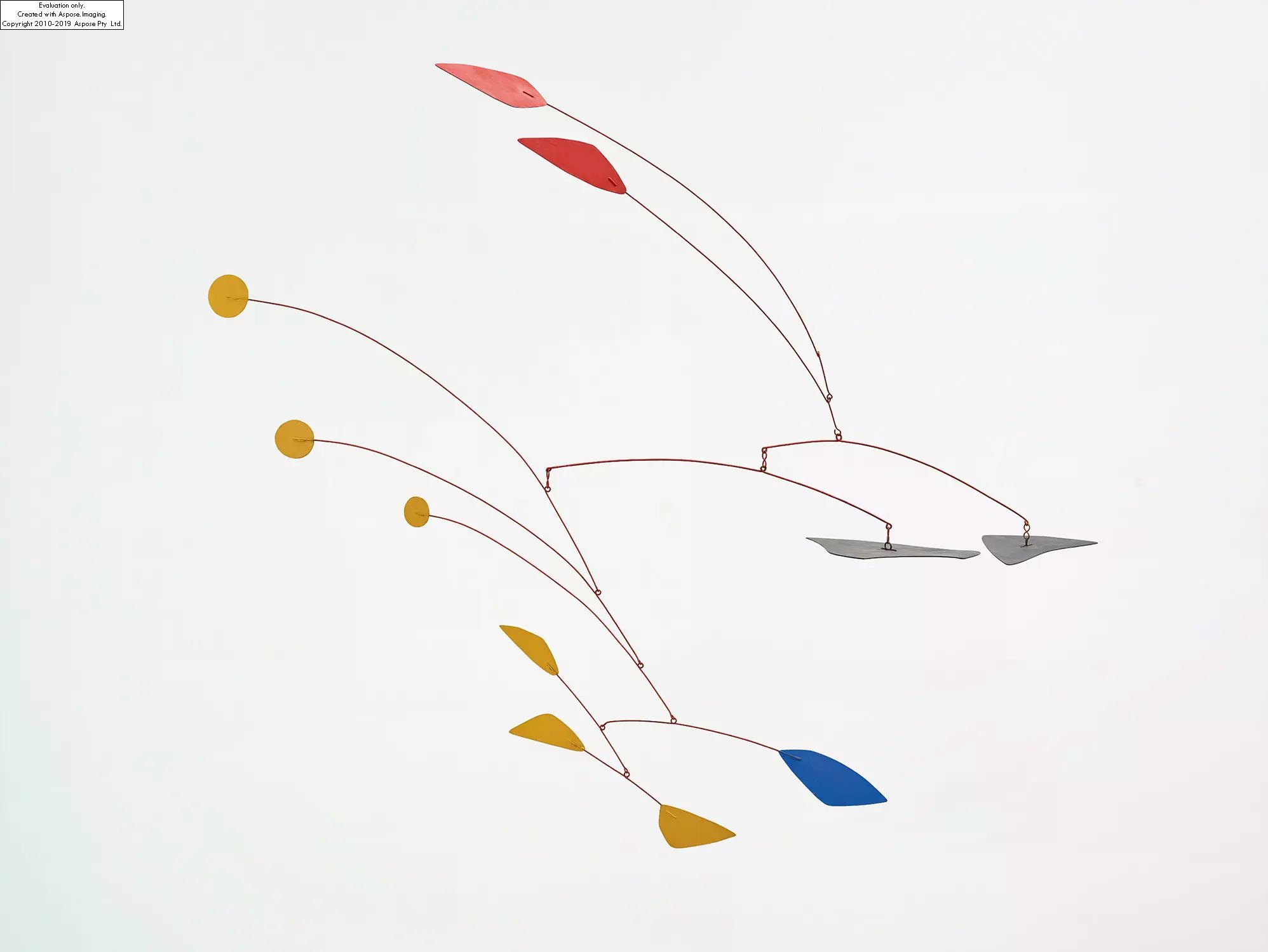 Alexander Calder | Two Red Petals in the Air (1958) | MutualArt