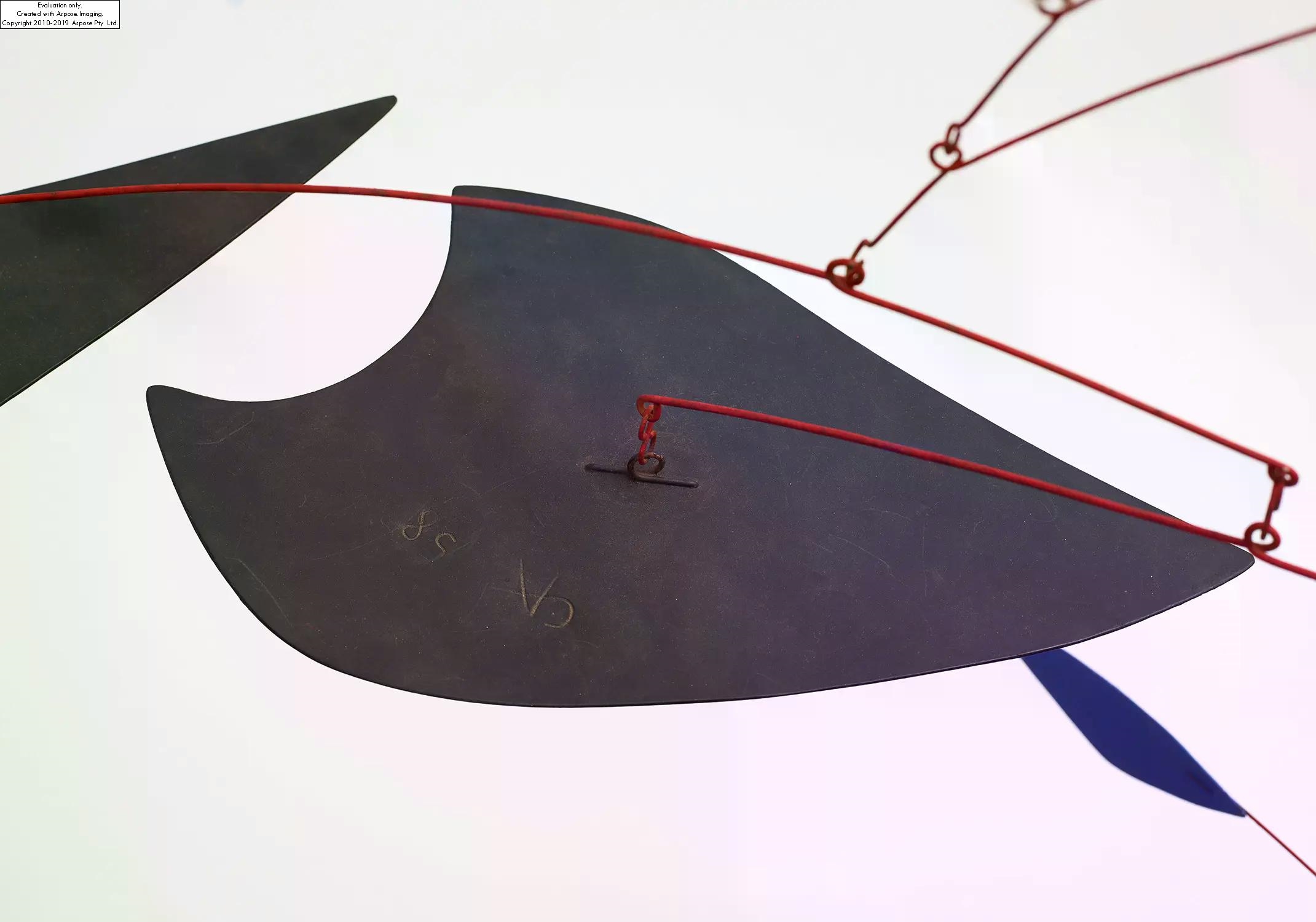 Alexander Calder | Two Red Petals in the Air (1958) | MutualArt