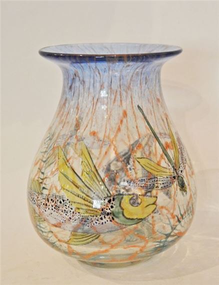 Hantich, Ernst, Haida | Dragonflies and Fish | MutualArt