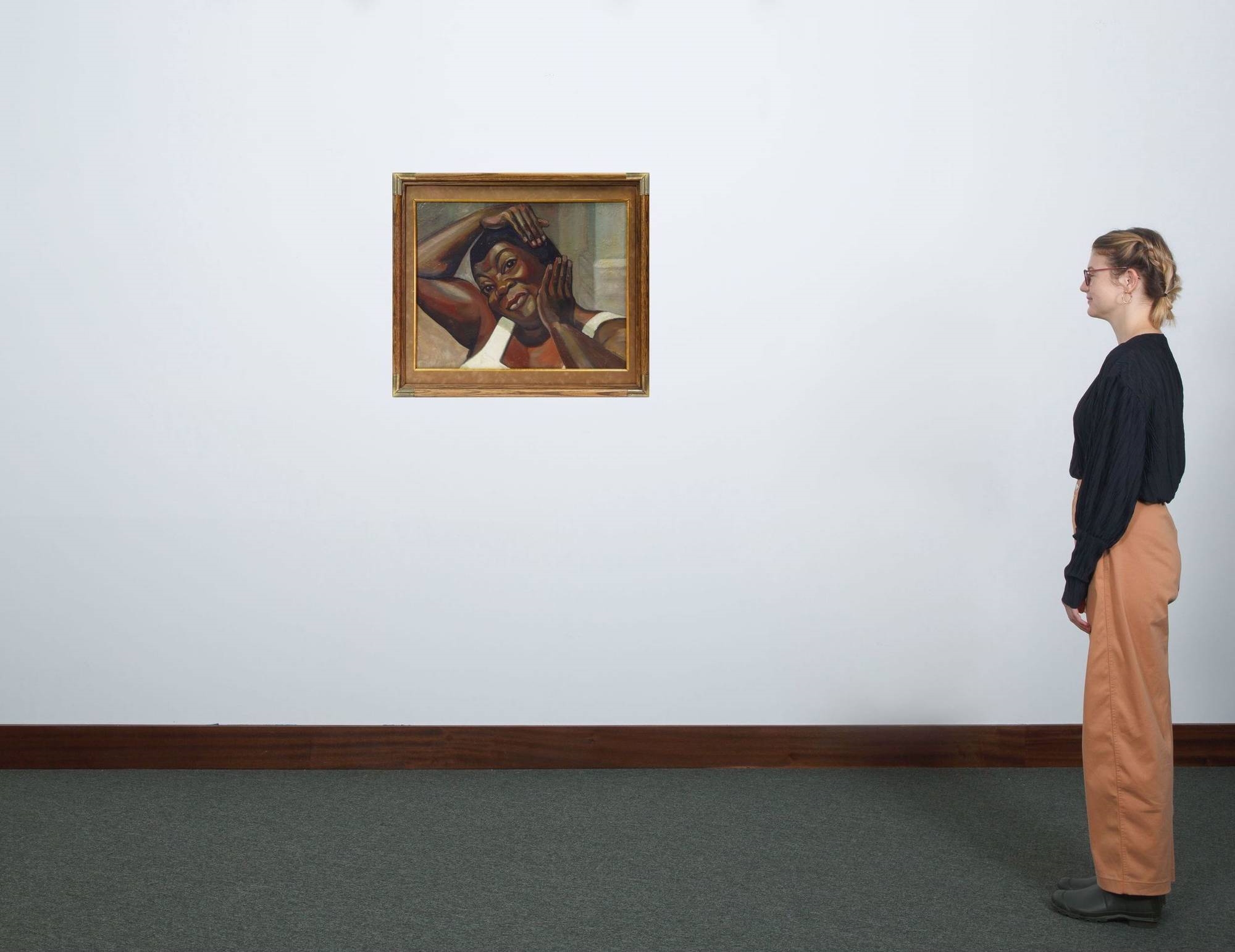 Sergei Sudeikin | Fixing Her Hair (Ruby Elzy as Serena in Porgy and ...