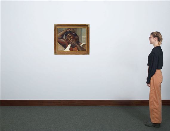 Sergei Sudeikin | Fixing Her Hair (Ruby Elzy as Serena in Porgy and ...