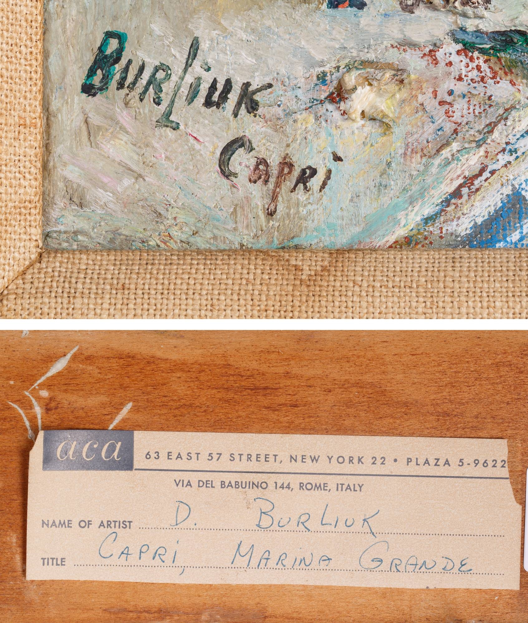 David Burliuk | Capri | MutualArt