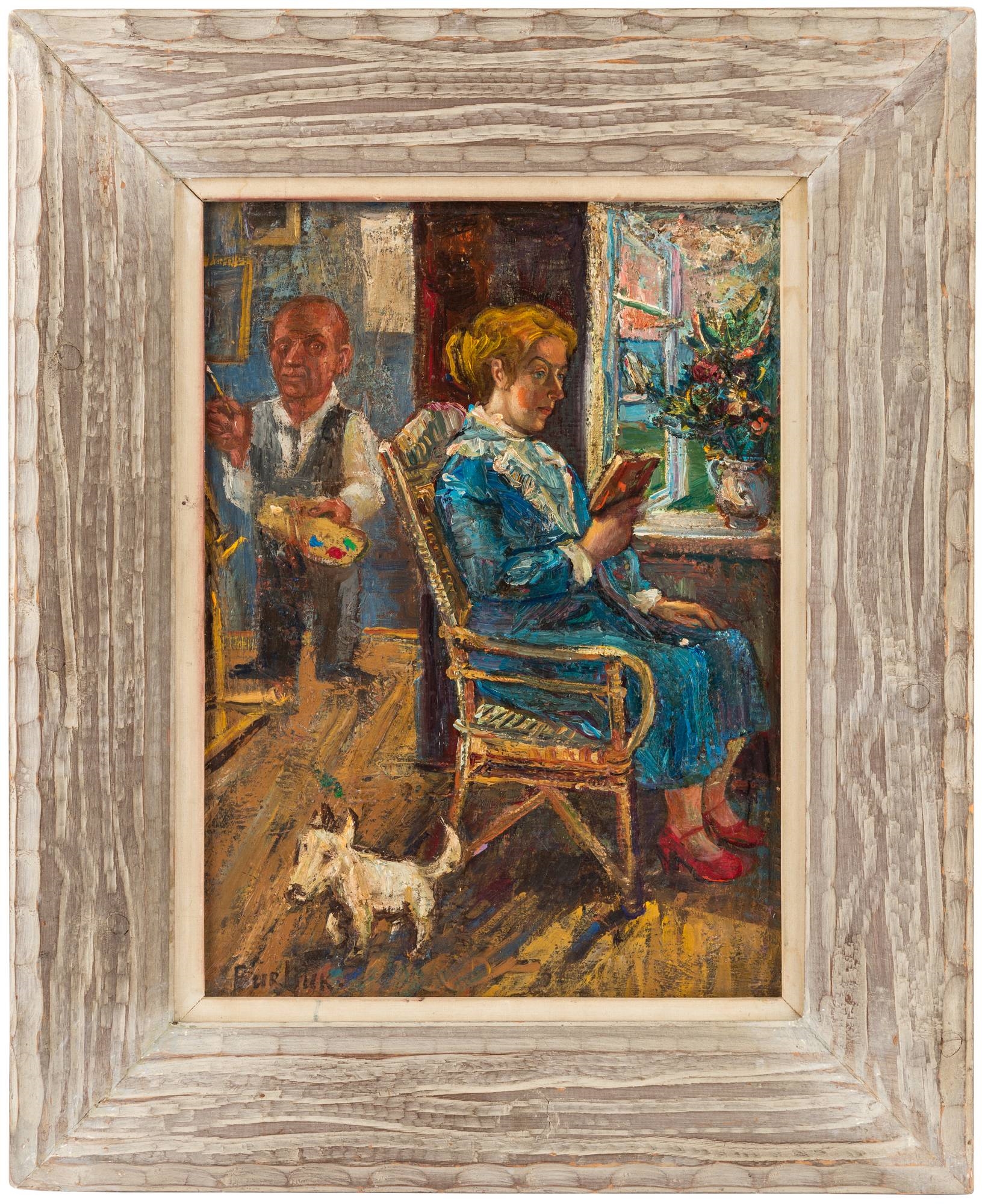 David Burliuk | Afternoon Pastime | MutualArt