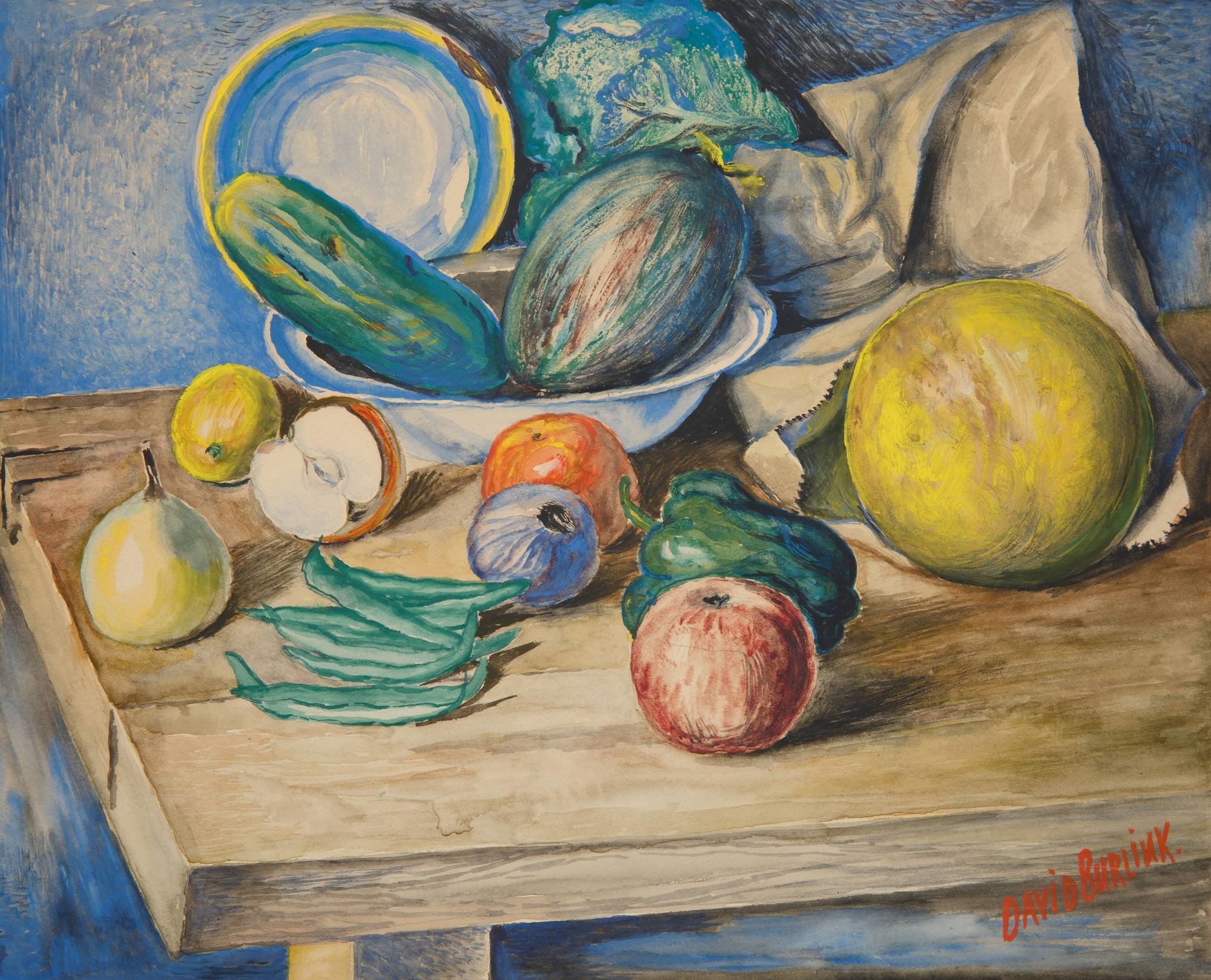 David Burliuk | Afternoon Pastime | MutualArt