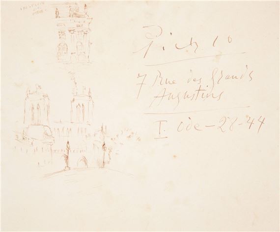 Pablo Picasso | Parisian Buildings | MutualArt