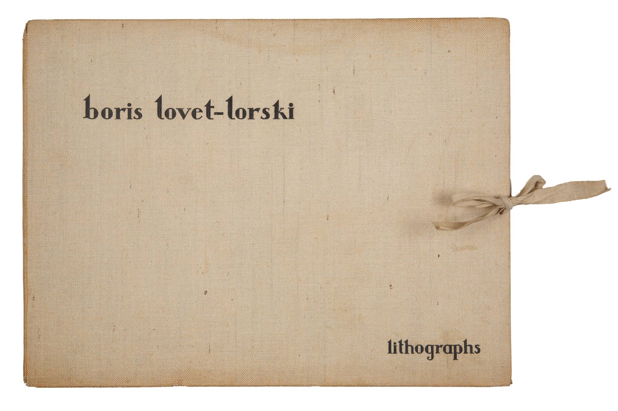 Boris Lovet-Lorski | A PAIR OF LITHOGRAPH PORTFOLIOS BY BORIS LOVET ...