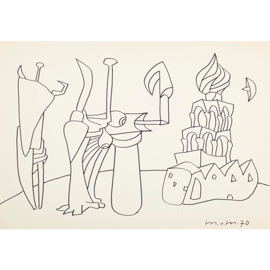 Max von Moos | Allerlei (1970) | MutualArt