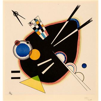 Wassily Kandinsky | Thema: Spitz (1927) | MutualArt