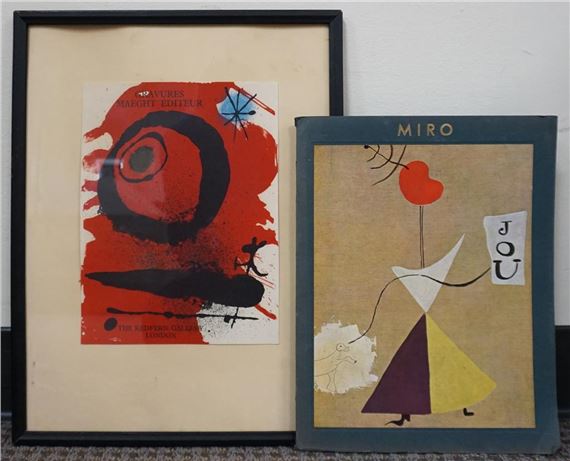 Joan Miró | Portfolio of Six Color Plates and an Exhibition Poster ...