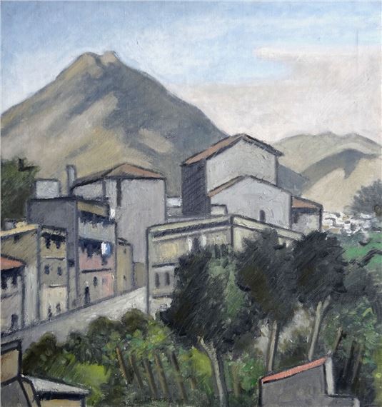Niklavs Strunke | Vicovaro mountain around Rome | MutualArt