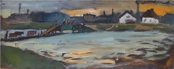 Biruta Baumane | The Bridge (1946) | MutualArt