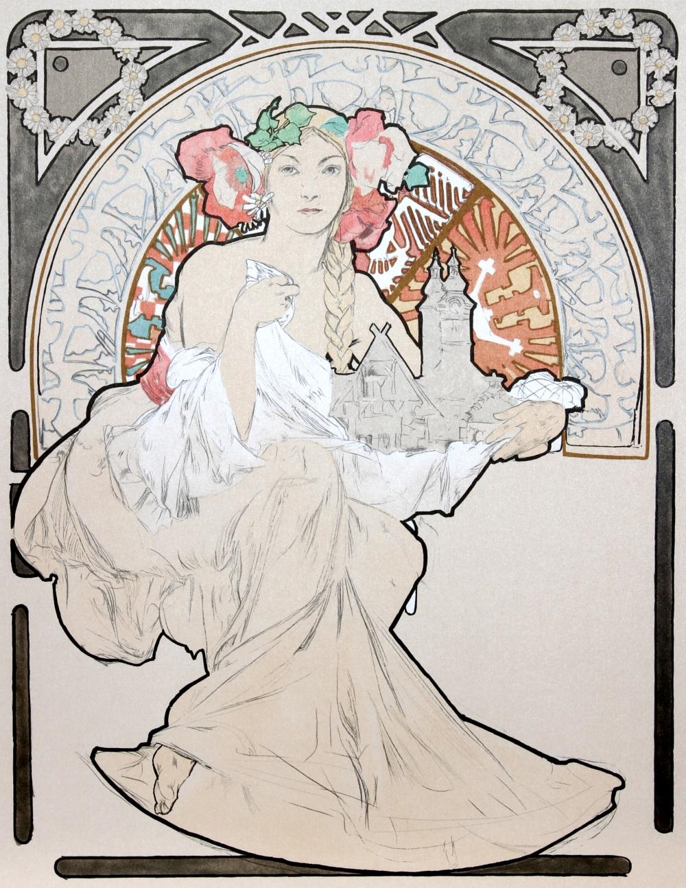 Alphonse Mucha | Zodiac | MutualArt