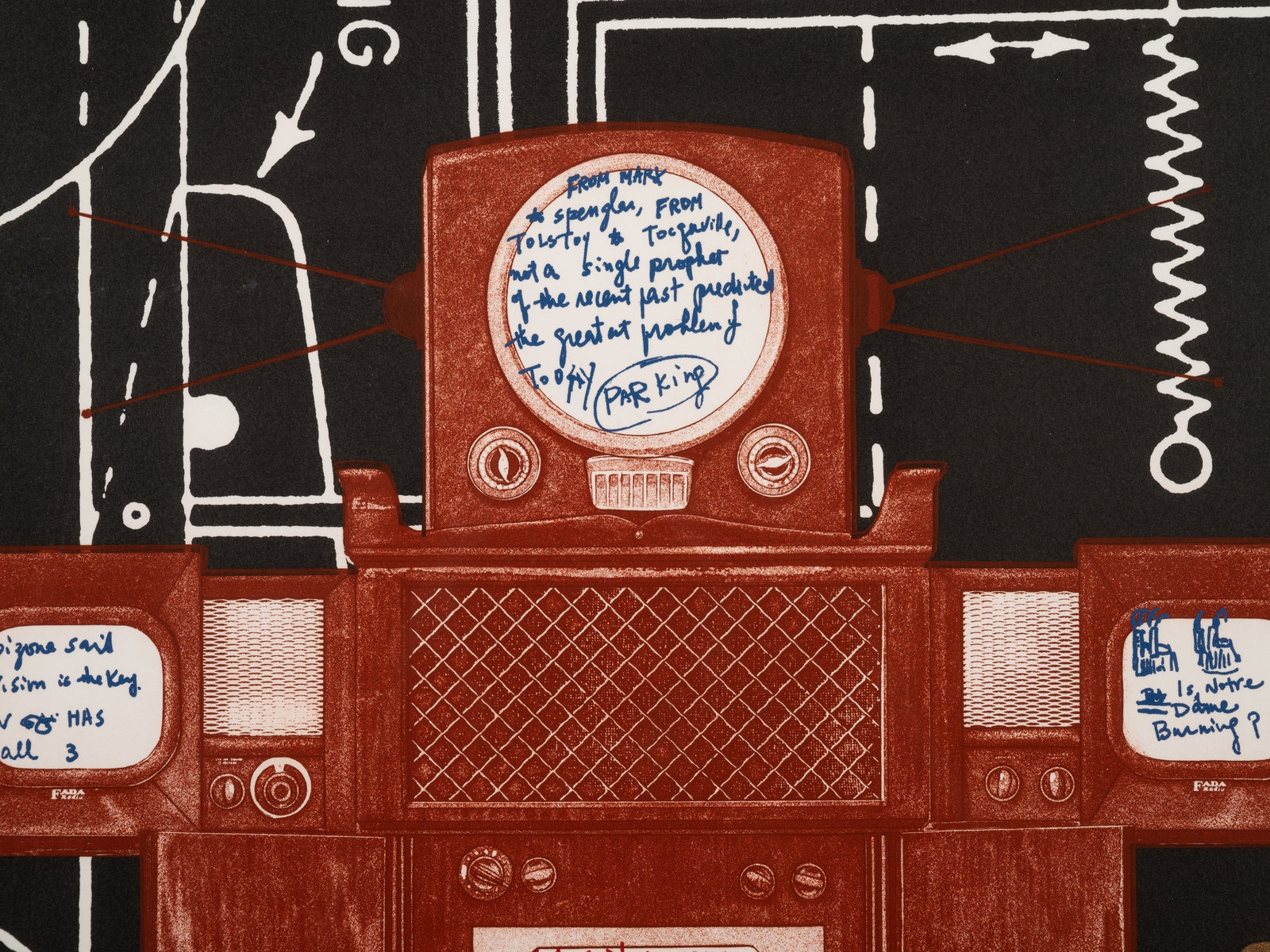 Nam June Paik | Untitled (from Evolution/Revolution/Resolution) (1989 ...