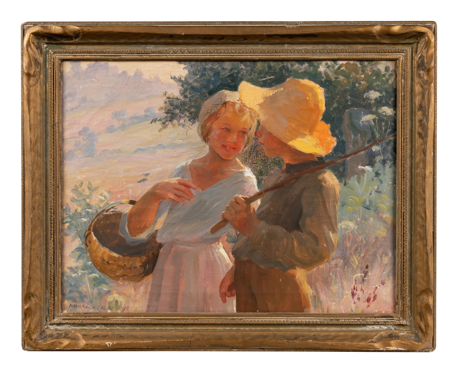 Adam Emory Albright | Having a Chat | MutualArt