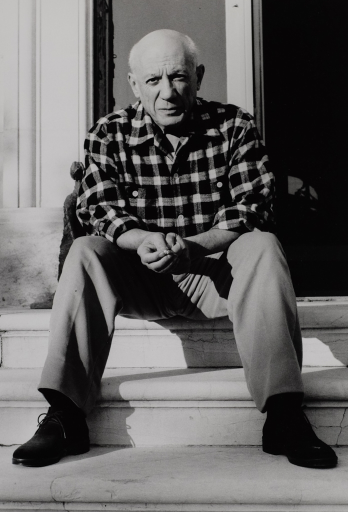 Lucien Clergue | PABLO PICASSO AVEC CLAUDE ET PALOMA, LA CALIFORNIE ...