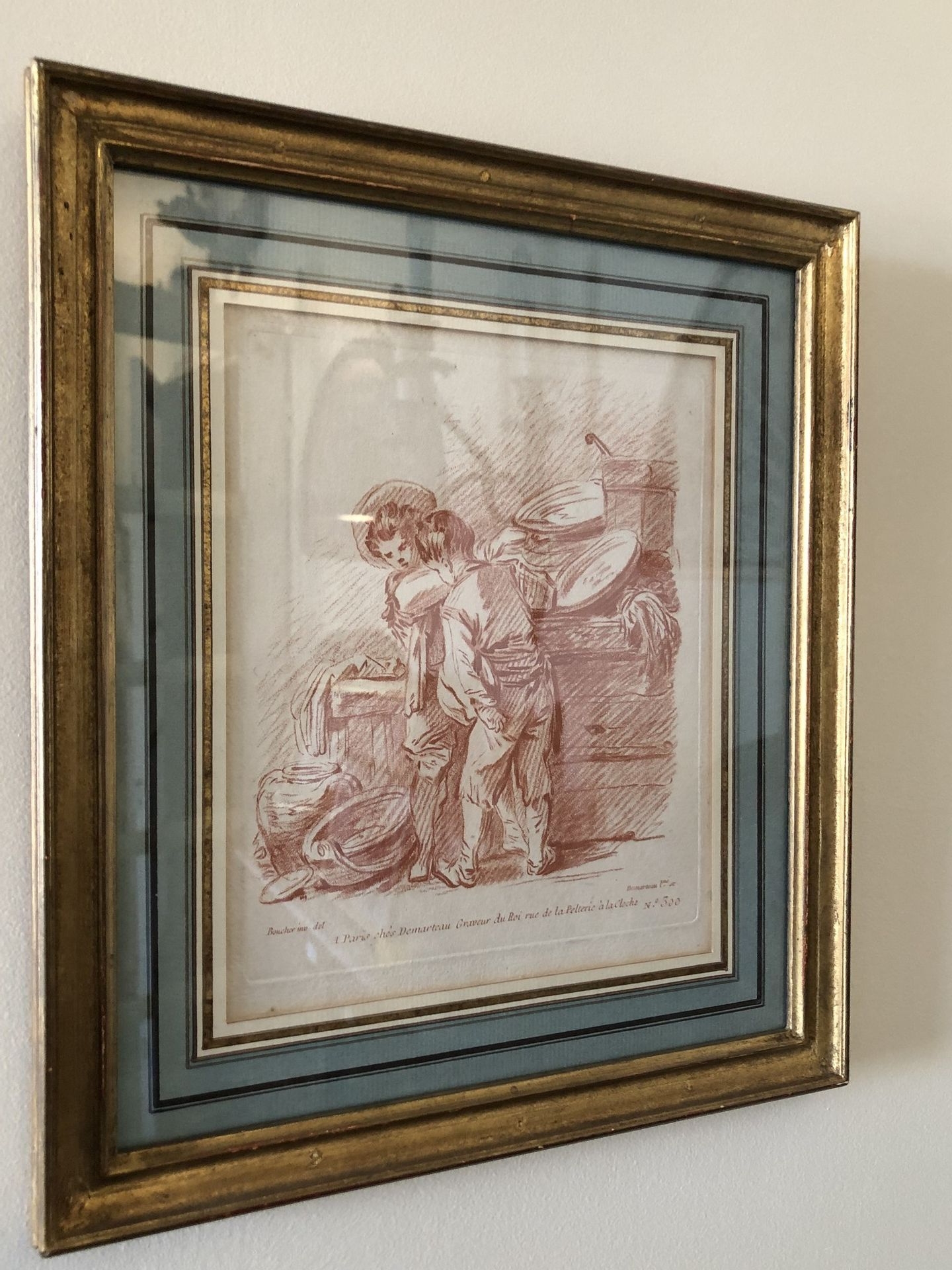 François Boucher | Boy with a dog and The two waiters | MutualArt