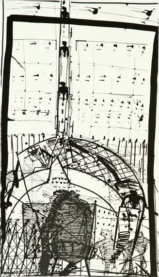 Kurt Rudolf Hoffmann‏ Sonderborg | Untitled (1968) | MutualArt