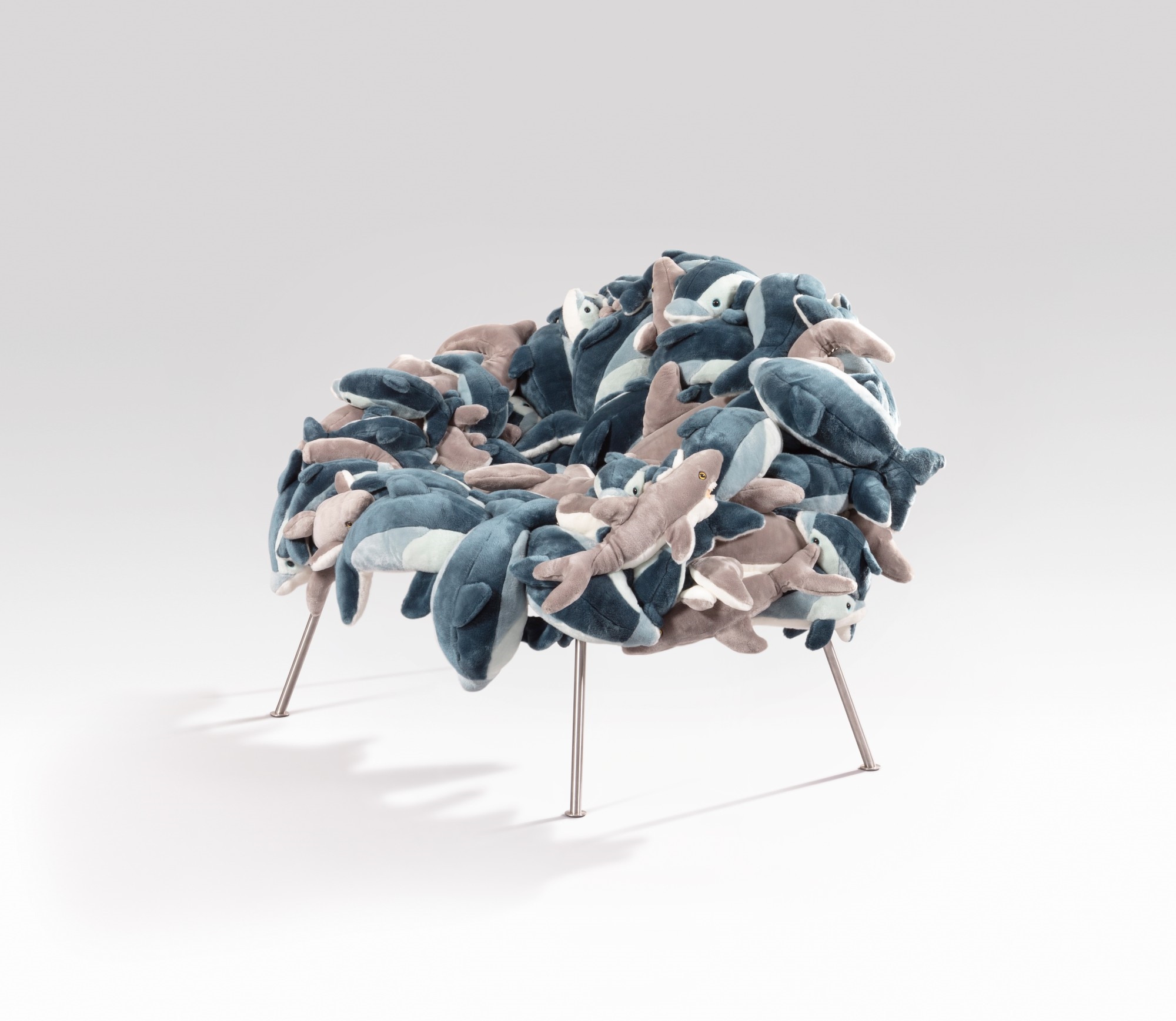 Fernando & Humberto Campana | Chaise Dolphins and Sharks (2002) | MutualArt