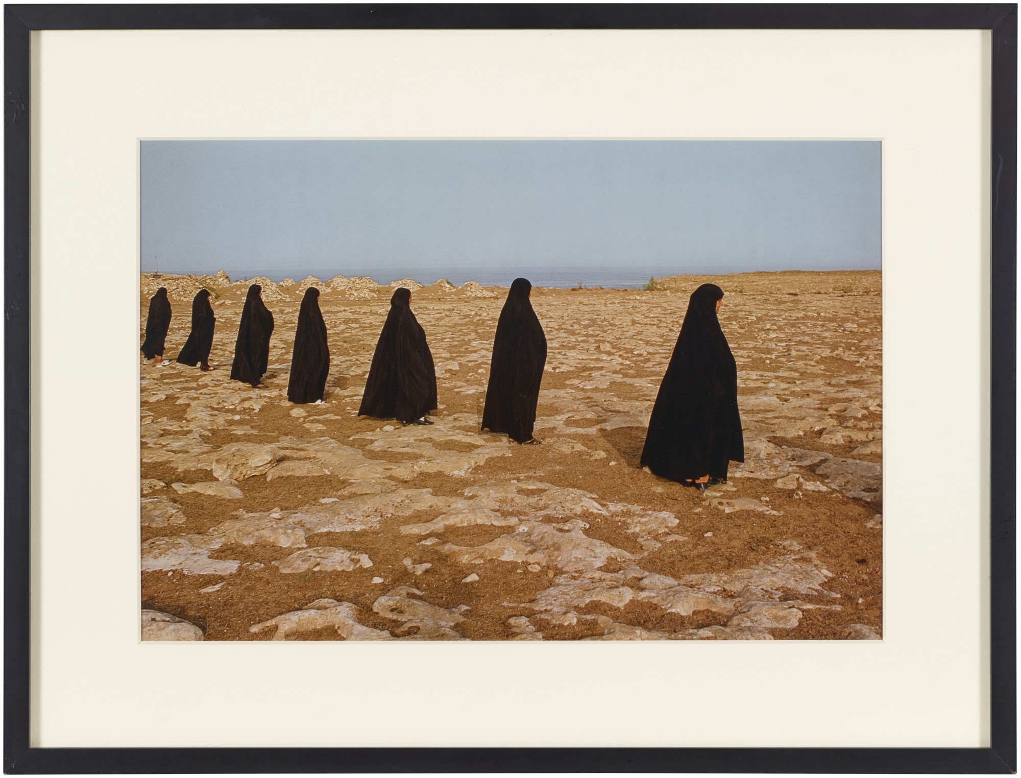 Shirin Neshat | Rapture Series (Women in Robes) (1999) | MutualArt