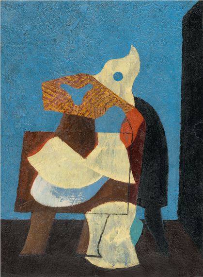 Max Ernst | Man and woman (1930) | MutualArt