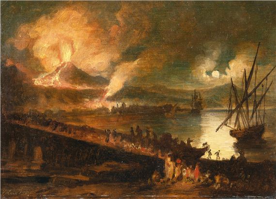 Pierre-Jacques Volaire | Eruption of Vesuvius (1767) | MutualArt
