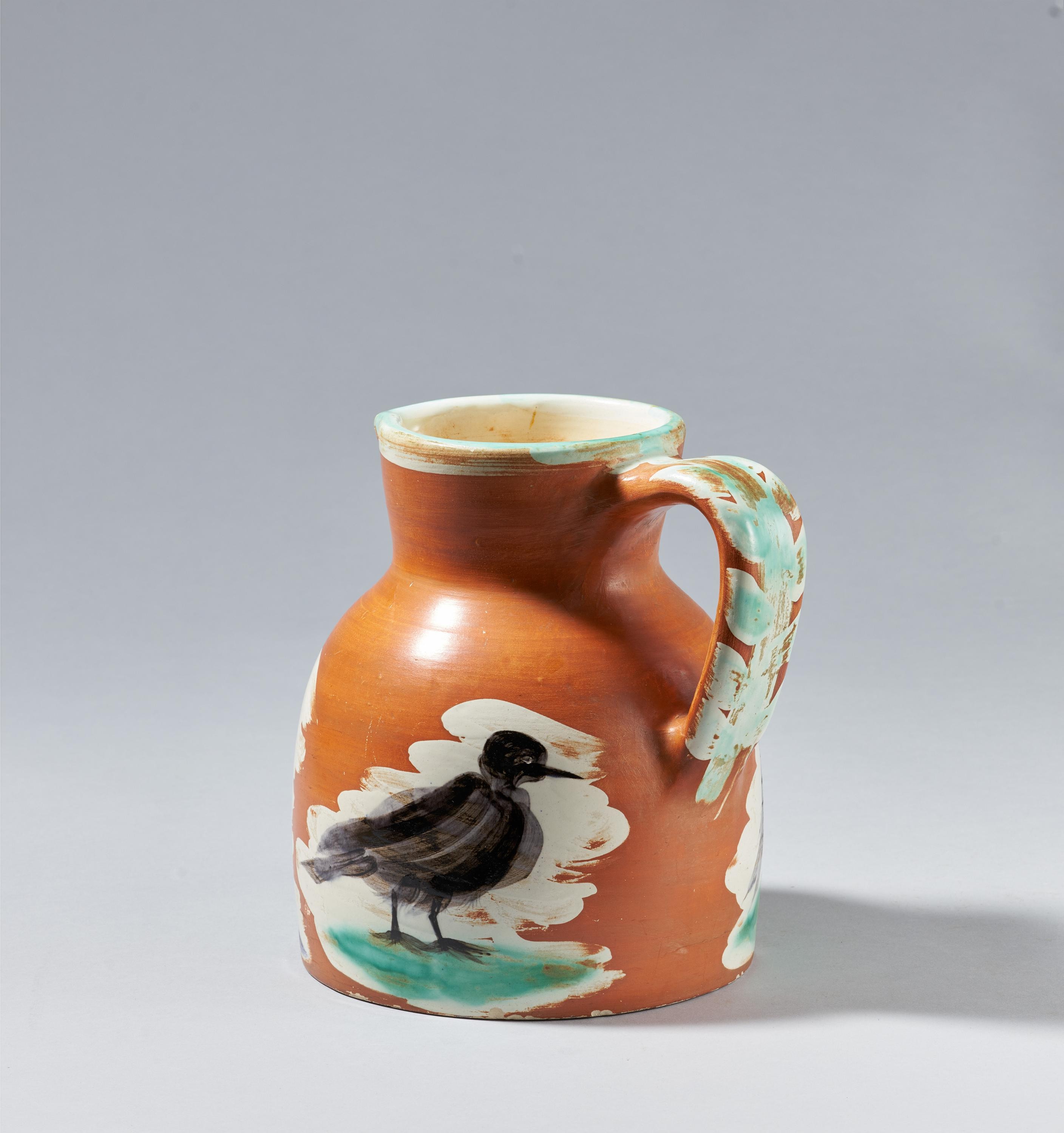 Pablo Picasso | PITCHER WITH BIRDS (1962) | MutualArt