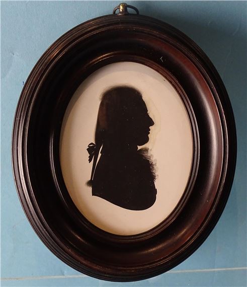 John Miers | Silhouette painted on plaster of John Pearson the Elder ...