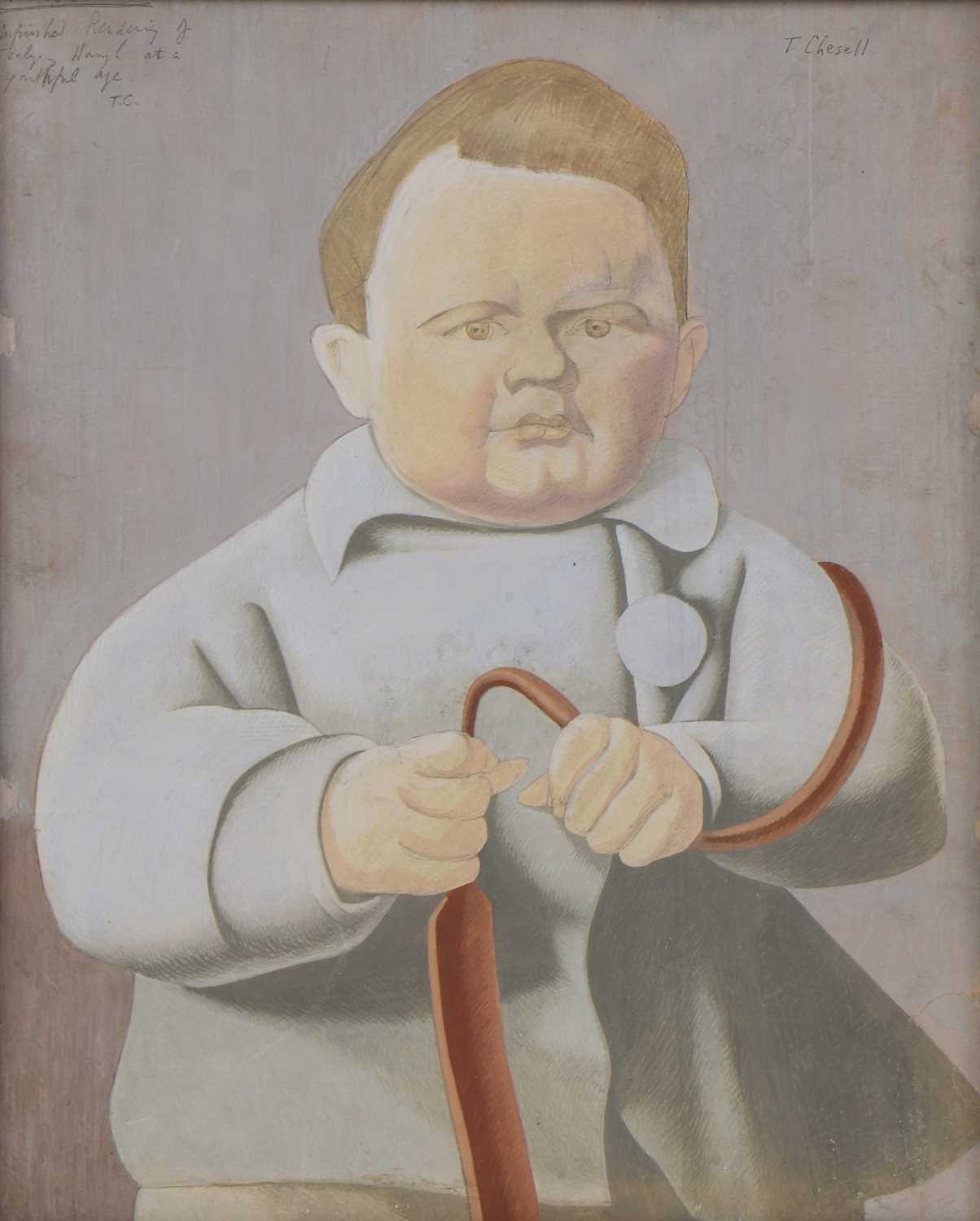 Frederick Etchells | Evelyn Waugh at a youthful age | MutualArt