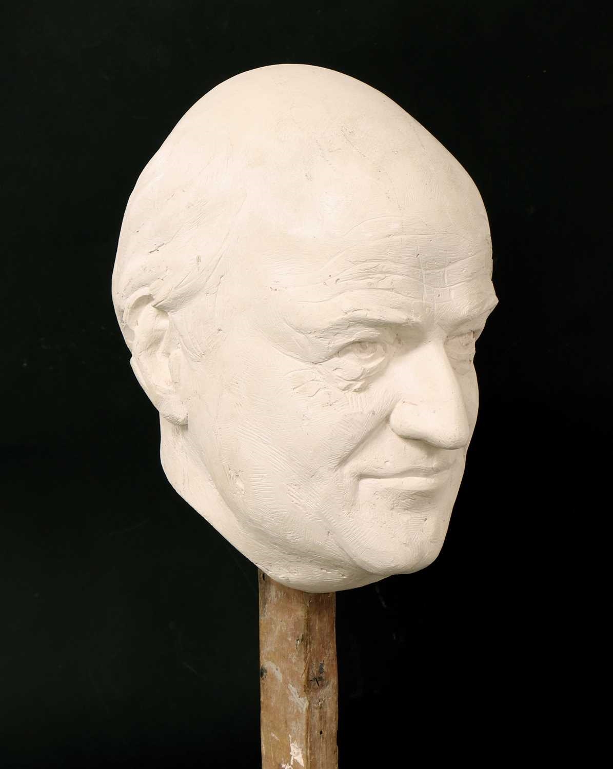 Martin Jennings | Cast bust of Sir James Goldsmith | MutualArt