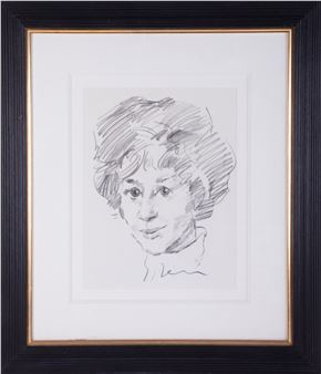 Robert Lenkiewicz | Portrait Edward John Wetherell (1974) | MutualArt