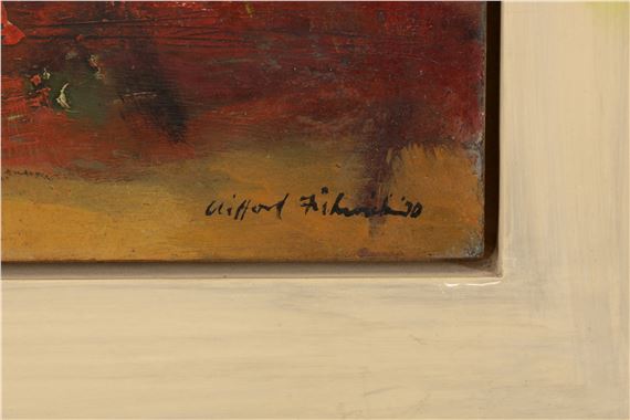 Clifford Fishwick | Beach and hills (1990) | MutualArt