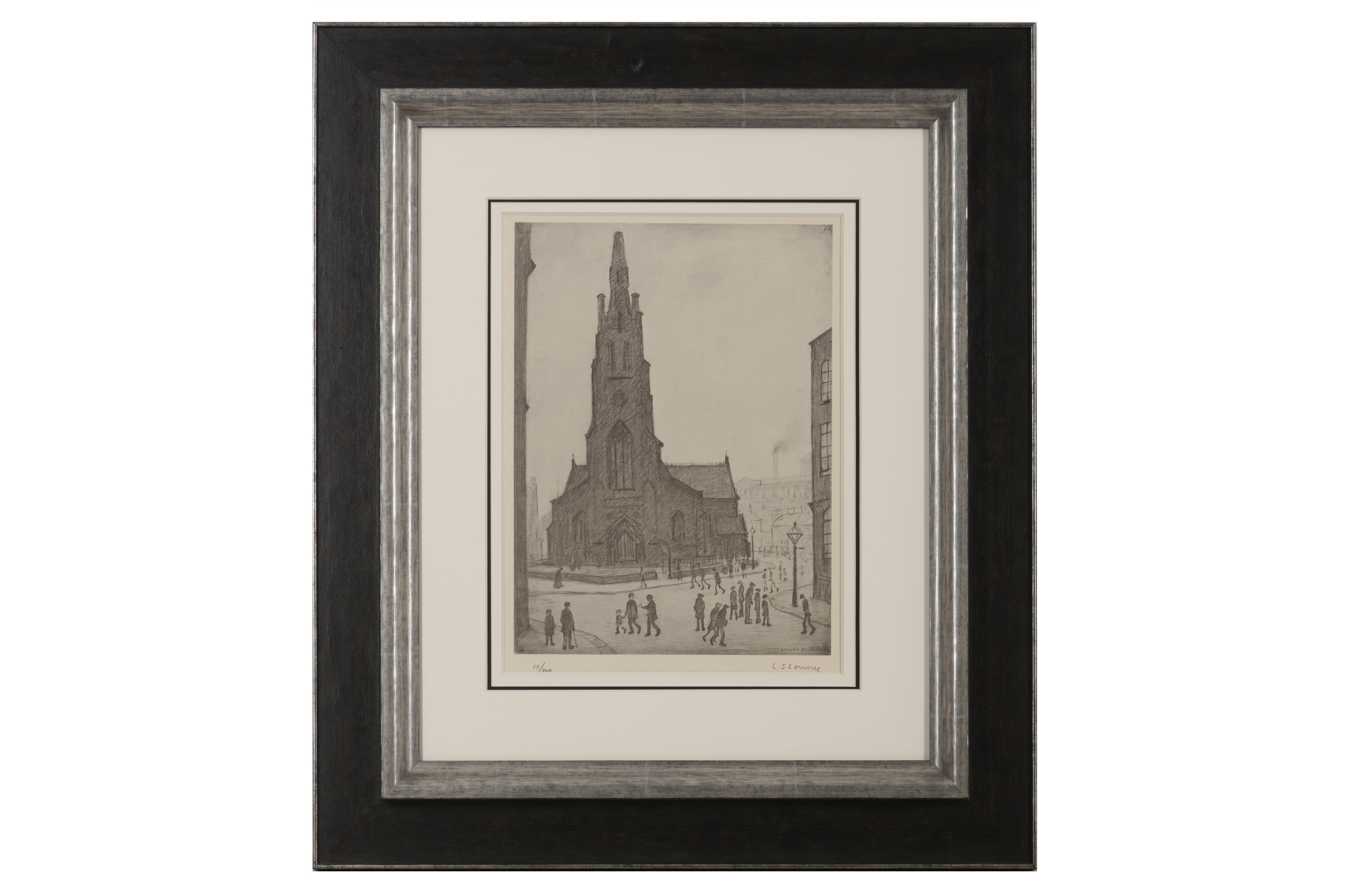 Laurence Stephen Lowry | St Simons Church, Salford (1928) | MutualArt