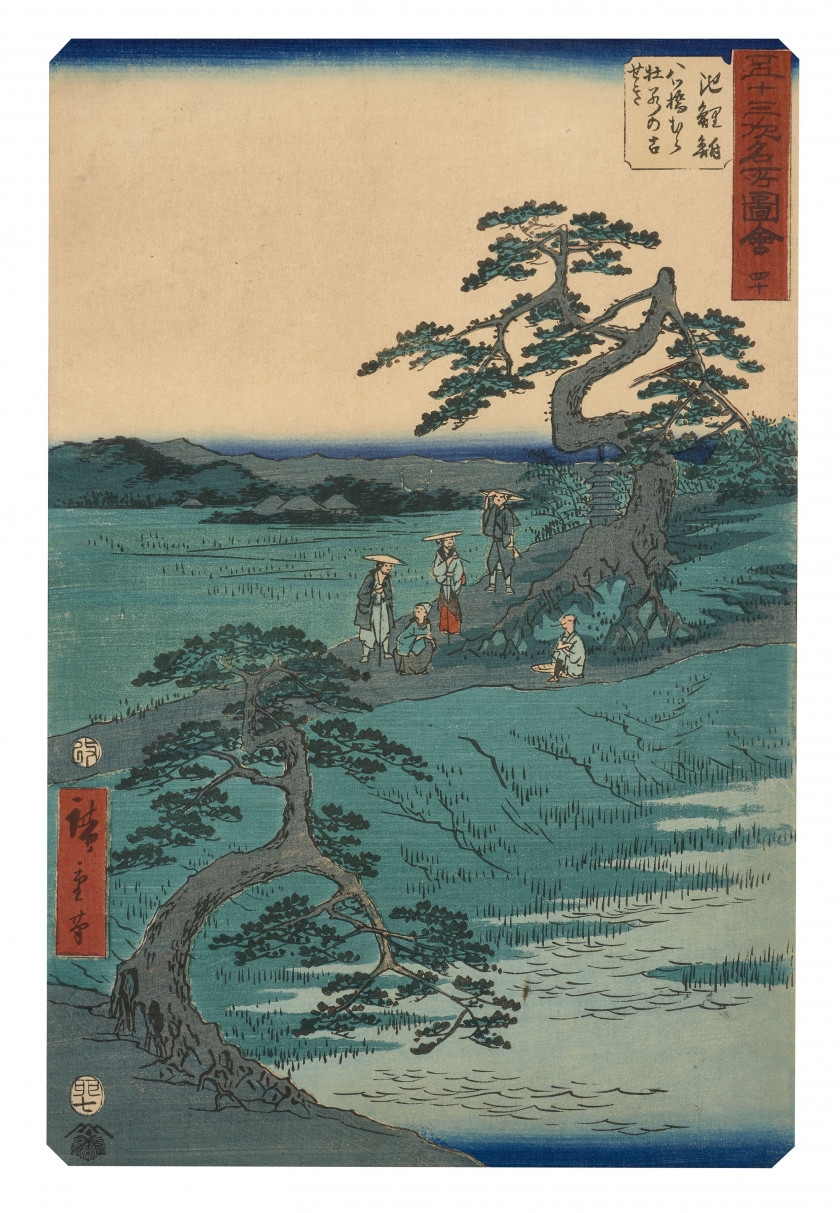Utagawa Hiroshige | Ohashi Atake no Yudachi | MutualArt